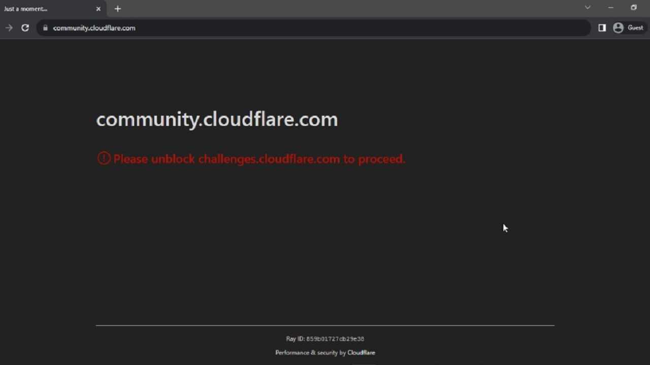 Sering Muncul 'challenges.cloudflare.com'? Ini Penyebab Verifikasi Gagal